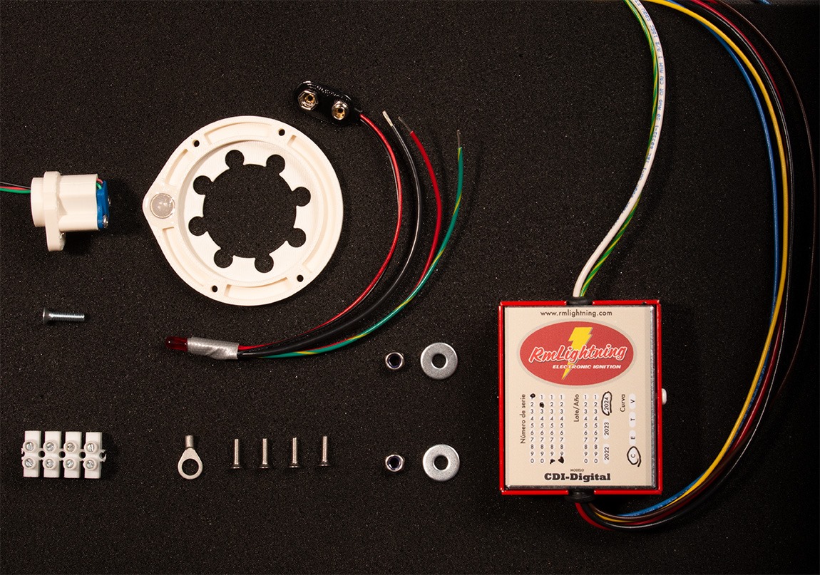 RM Lighting encendido tipo CDI para motos clasicas - Boxzero